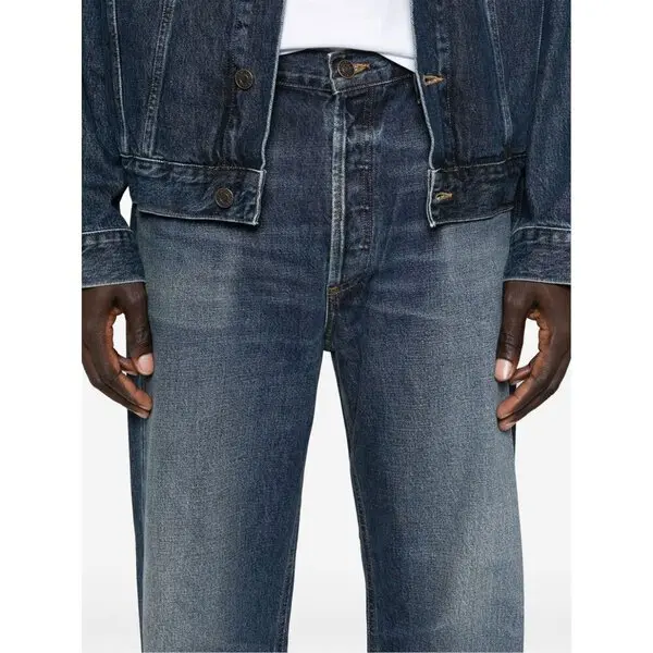 AGOLDE 90's Mid-rise Cropped Jeans - Blue
