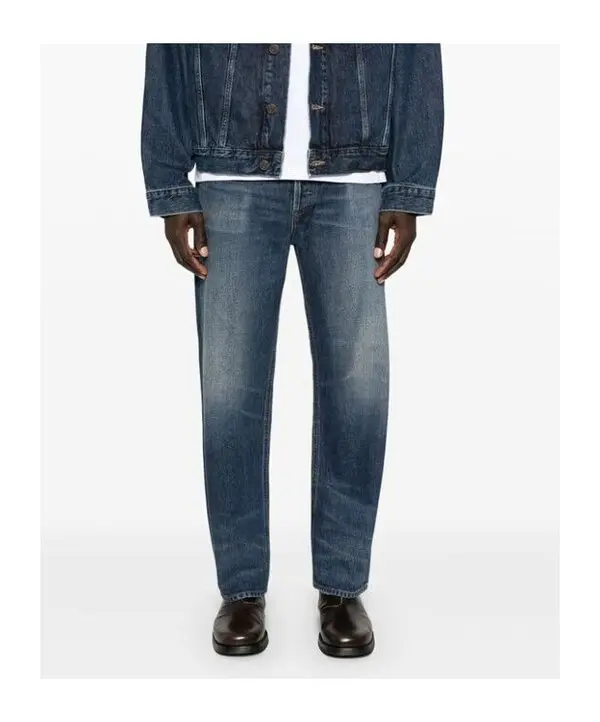 AGOLDE 90's Mid-rise Cropped Jeans - Blue