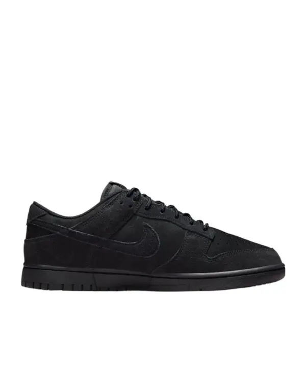 Nike Dunk Low Retro Lace-up Fastening Sneakers - Black