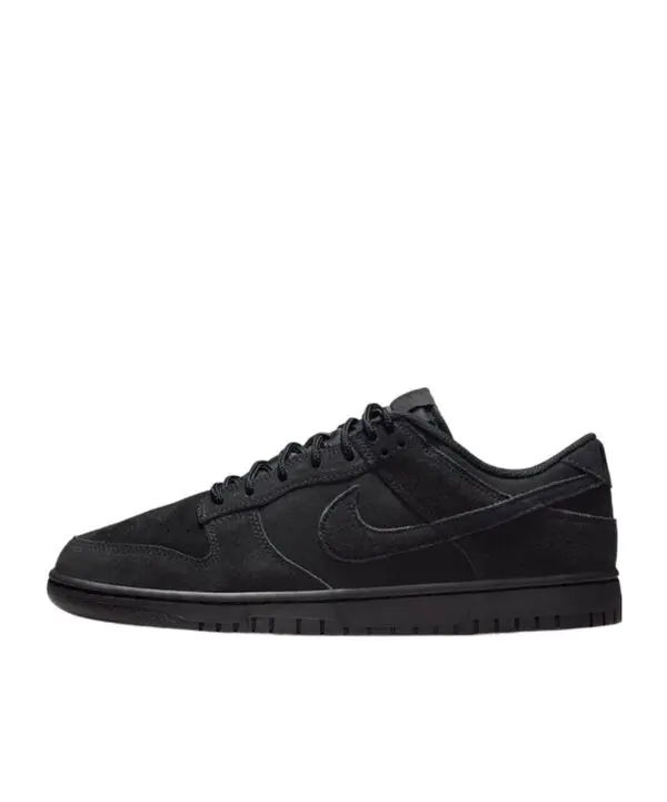 Nike Dunk Low Retro Lace-up Fastening Sneakers - Black