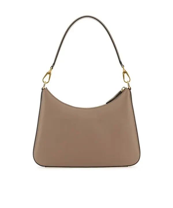 Stella McCartney Logo Detailed Zip-up Small Shoulder Bag