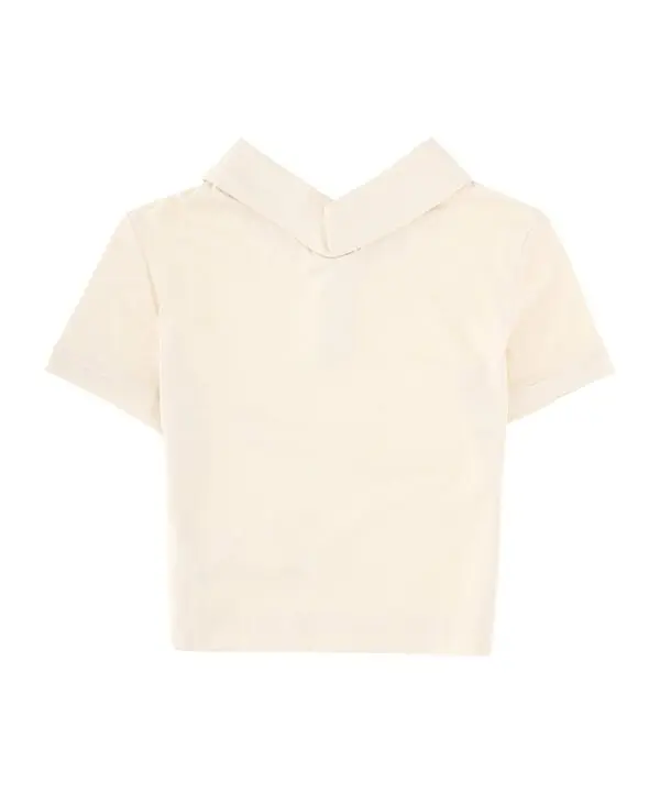 Khaite Jasna Short-sleeved Polo Shirt
