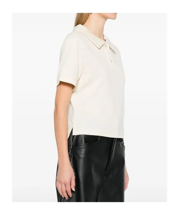 Khaite Jasna Short-sleeved Polo Shirt