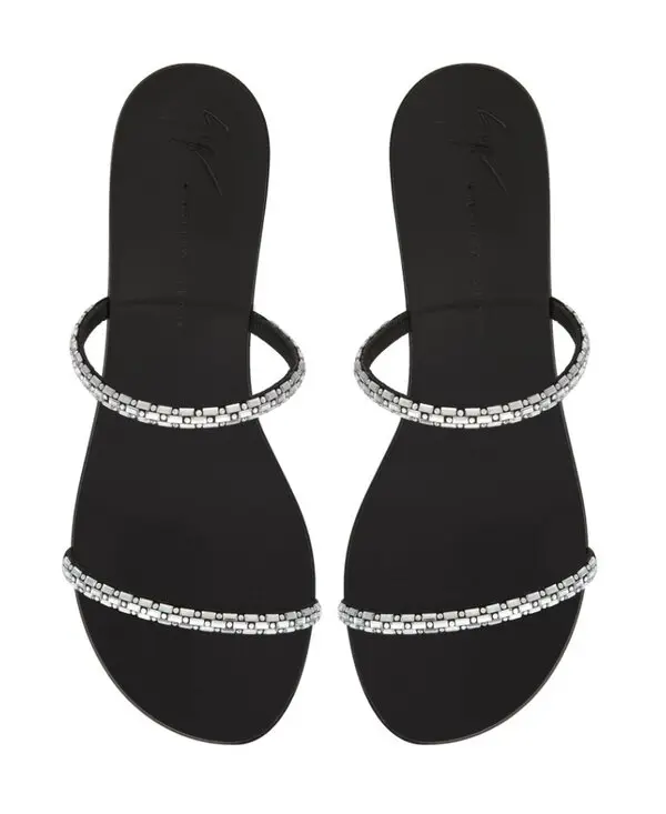 GIUSEPPE ZANOTTI Embellished Open Toe Sandals