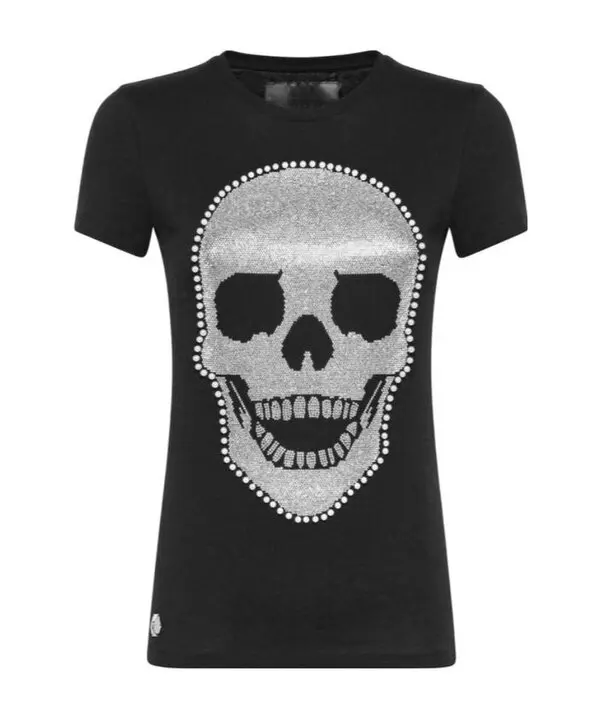 Philipp Plein Logo Details T-shirt - Black