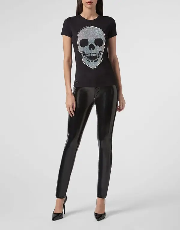 Philipp Plein Skull Embellished T-shirt