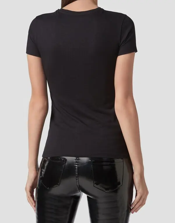 Philipp Plein Skull Embellished T-shirt