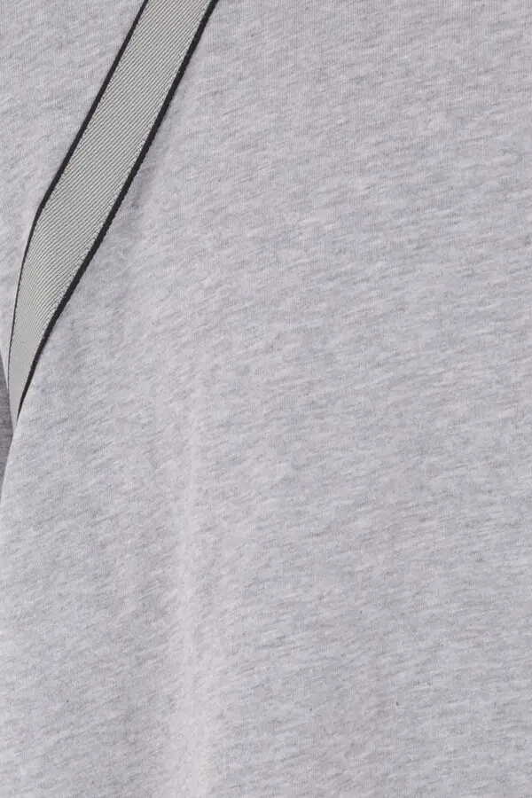 Alexander McQueen Logo Tape Crewneck T-shirt