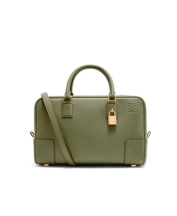 Loewe Amazona 28 Bag In Nappa Calfskin - Green