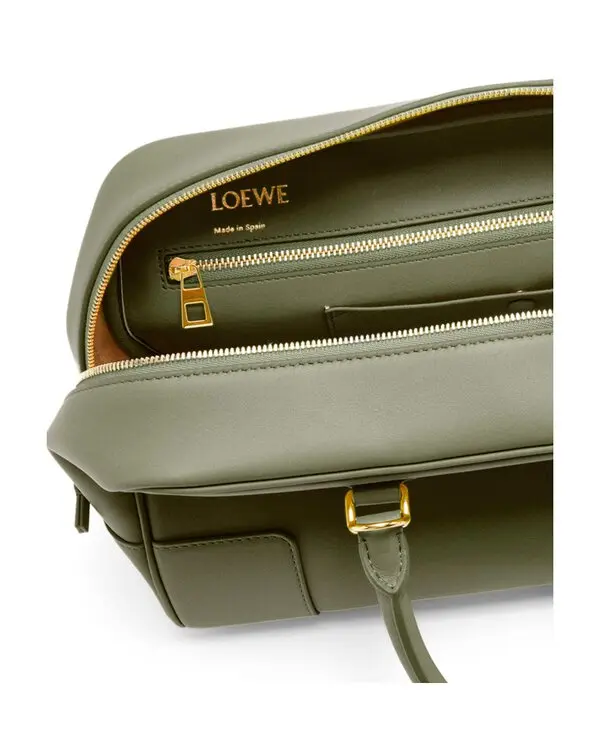 Loewe Amazona 28 Bag In Nappa Calfskin - Green