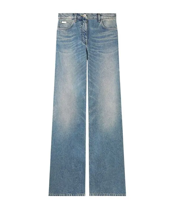 COURREGES Hammer Denim Baggy Pants - Gray