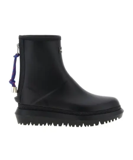 Sacai Zip-detailed Ankle Boots