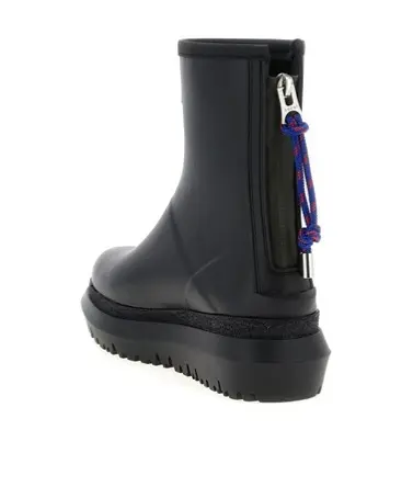 Sacai Zip-detailed Ankle Boots