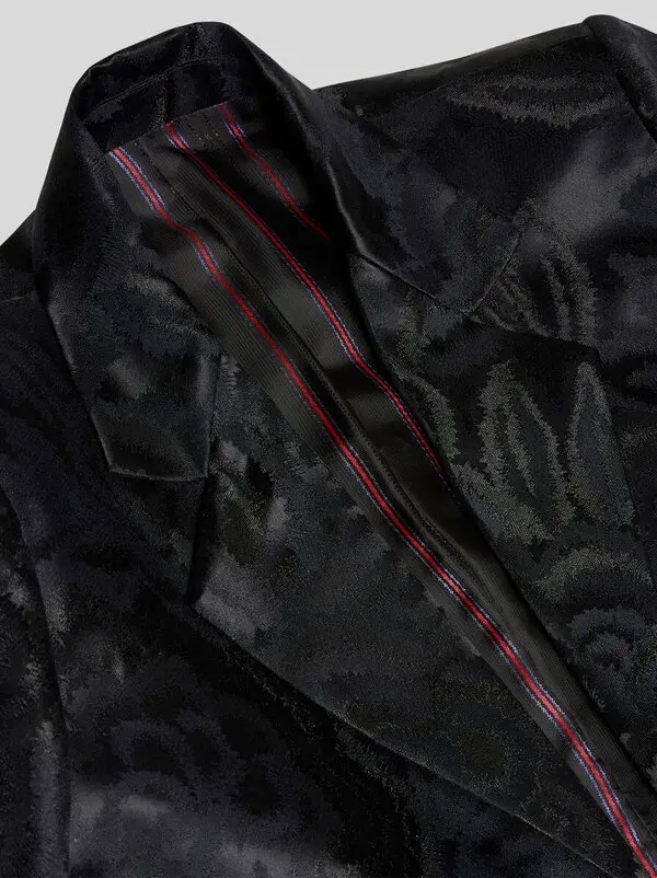 Etro Jacquard Jacket With Tassel Detail