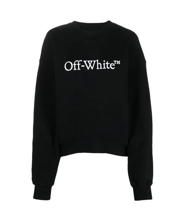 Off-White Crewneck Drop Shoulder Sweatshirt