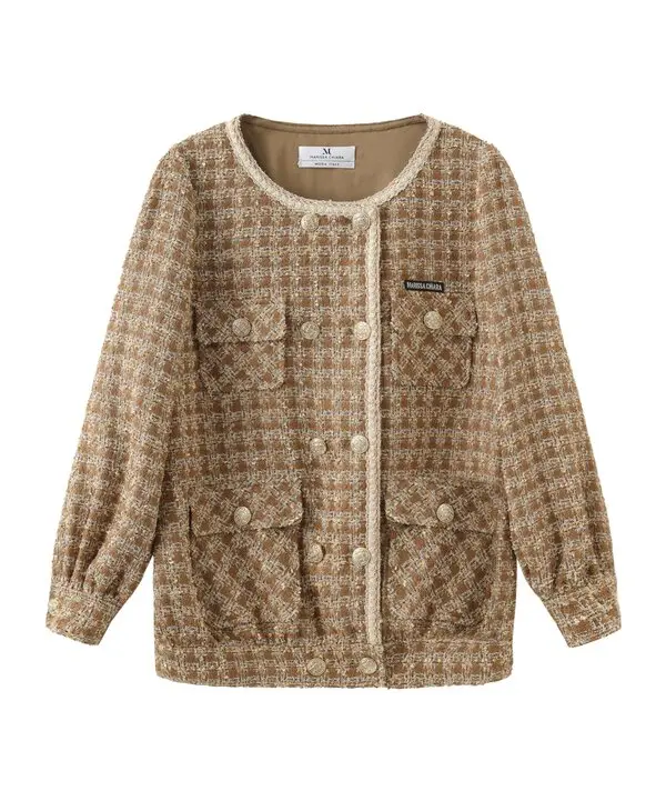 MARISSA CHIARA Plaid Casual Jacket