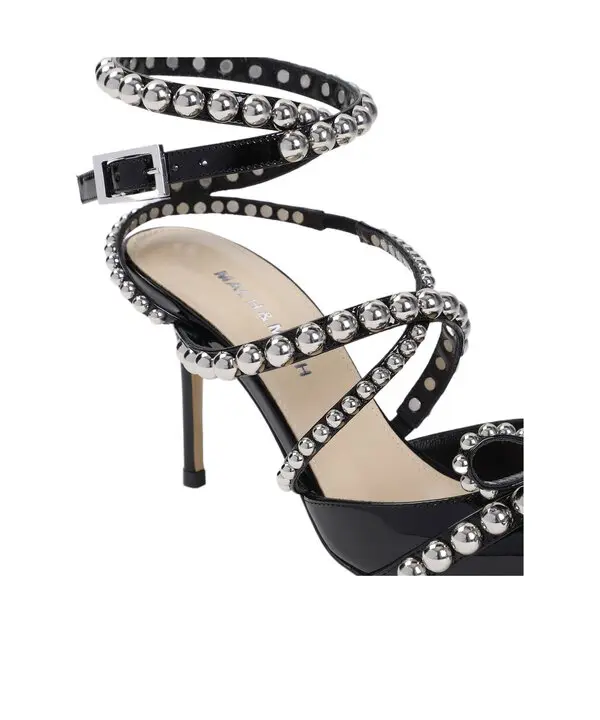 MACHMACH Bow Detail High-heeled Sandals