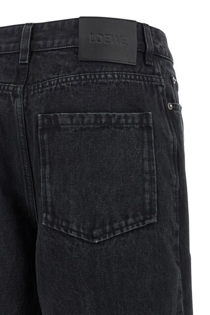 Loewe Anagram Baggy Jeans - Black
