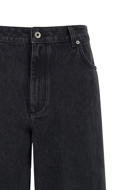Loewe Anagram Baggy Jeans - Black