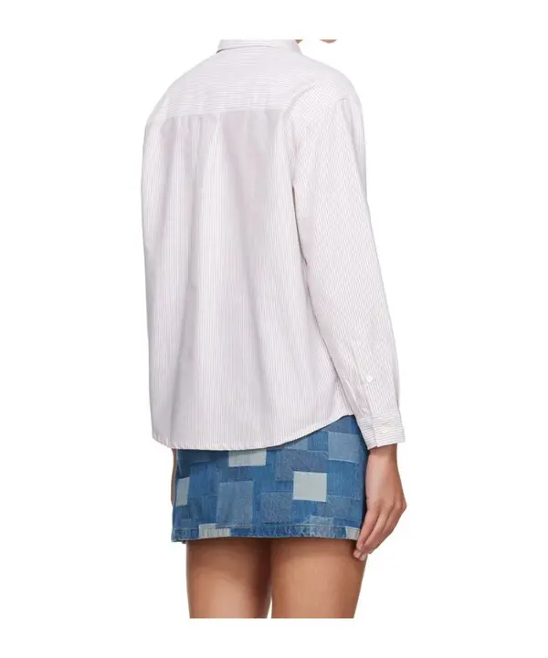 A.p.c. Greg Striped Long Sleeve Shirt