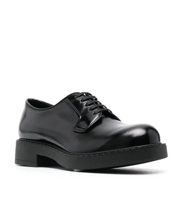 Prada Polished Finish Derby Shoes