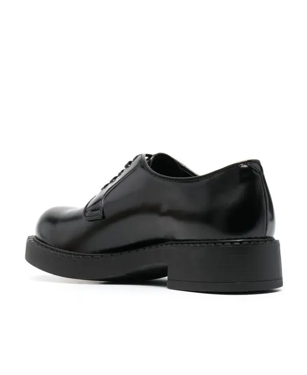 Prada Polished Finish Derby Shoes