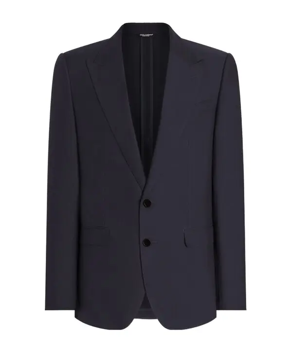 Dolce & Gabbana Dolce Gabbana Single-breasted Blazer - Blue