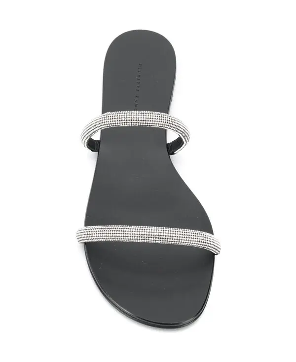 GIUSEPPE ZANOTTI Embellished Crystal Sandals