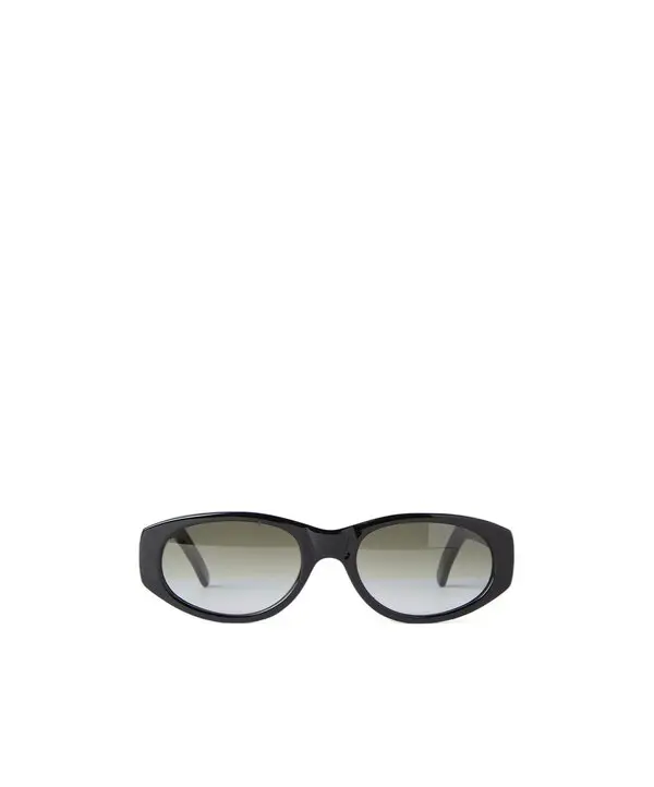 Our Legacy Oval Sunglasses - Black