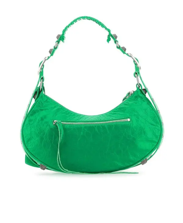 Balenciaga Le Caracole Small Shoulder Bag - Green