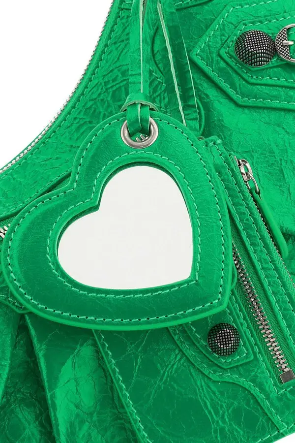 Balenciaga Le Caracole Small Shoulder Bag - Green