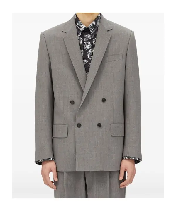 MSGM Double Breasted Tailored Blazer