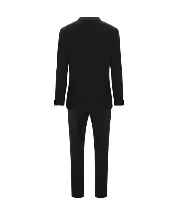 Giorgio Armani Soho Line Single-breasted Suit - Black