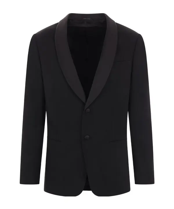 Giorgio Armani Soho Line Single-breasted Suit - Black