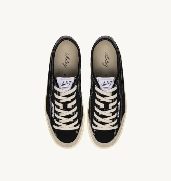 AUTRY Canvas Low Top Sneakers - Black
