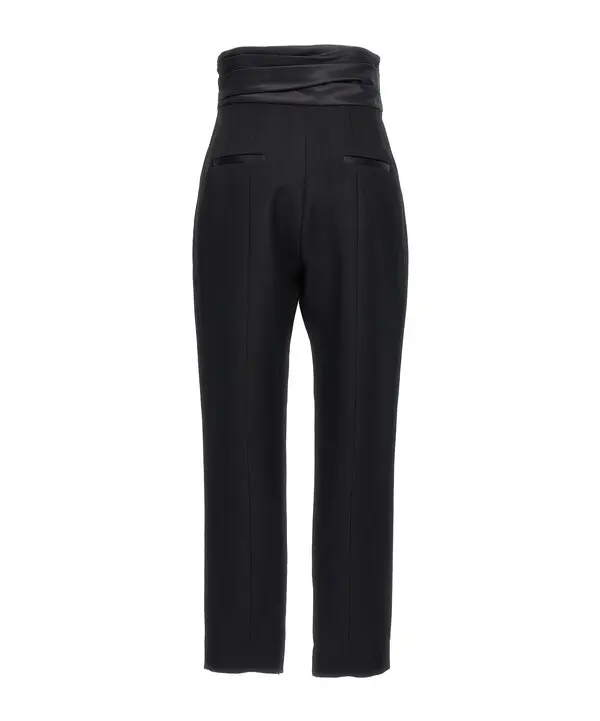 Khaite Lenro High-waisted Trousers