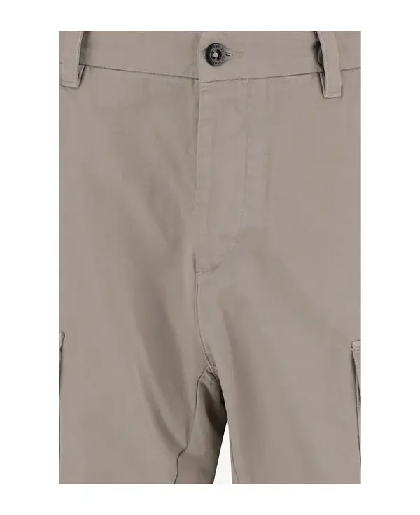 C.P. COMPANY Logo Plaque Cargo Trousers - Nude