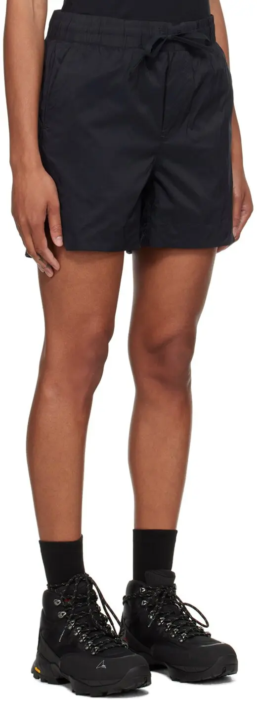 Canada Goose Logo Patch Drawstring Shorts