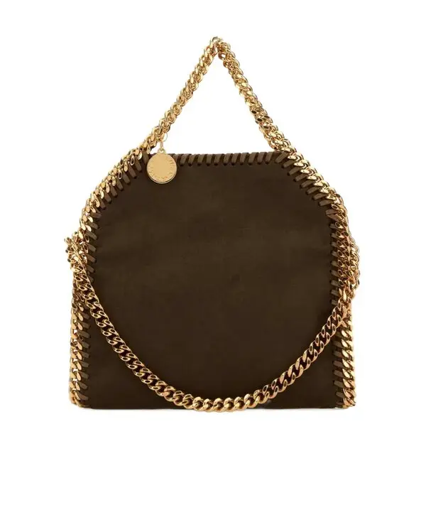 Stella McCartney Mini Crossbody Bag With Horse Bridle Strap - Black