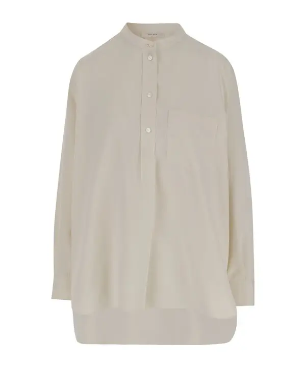 THE ROW Long Sleeve Shirt - Nude