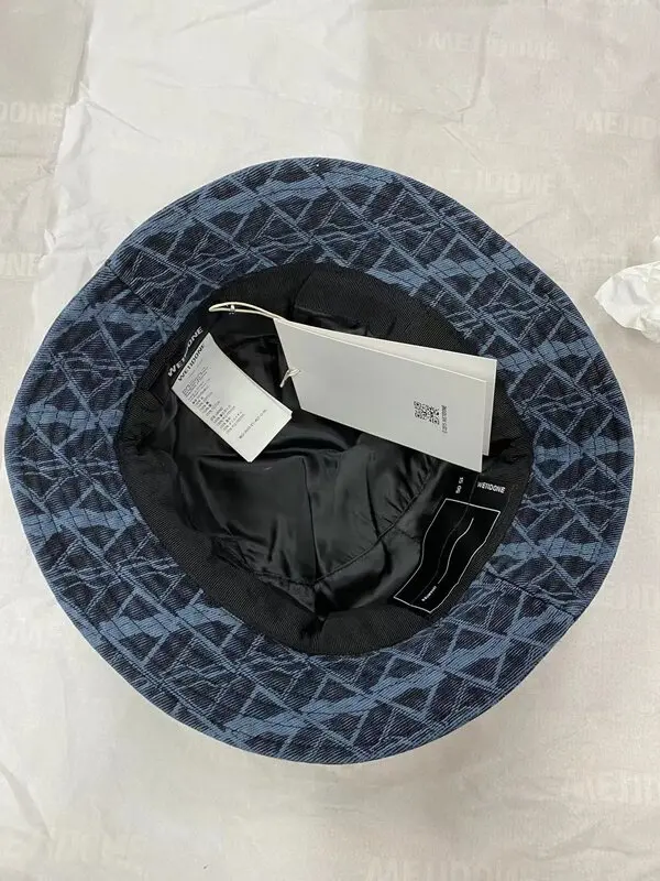 We11Done Logo Print Bucket Hat