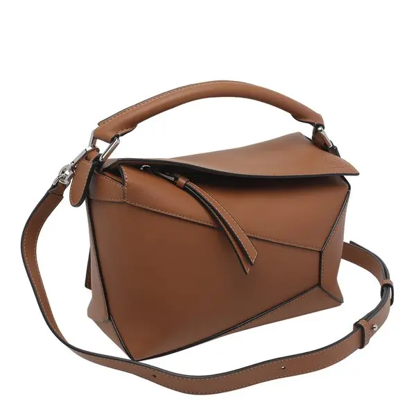 Loewe Small Puzzle Edge Bag - Brown