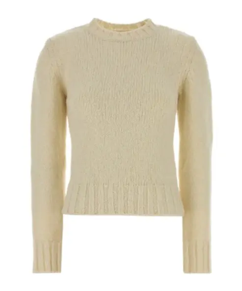 A.p.c. Long Sleeve Crewneck Jumper - Nude
