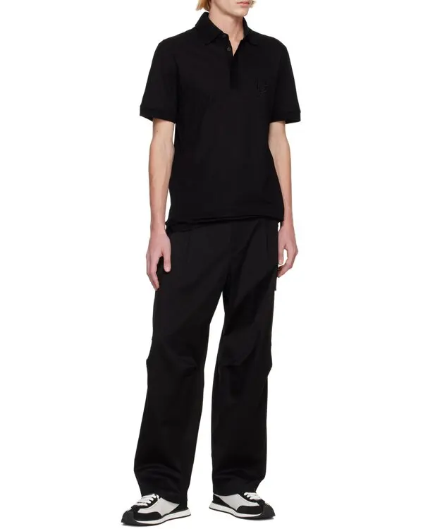 Dolce & Gabbana Dolce Gabbana Logo Embroidered Short-sleeved Polo Shirt