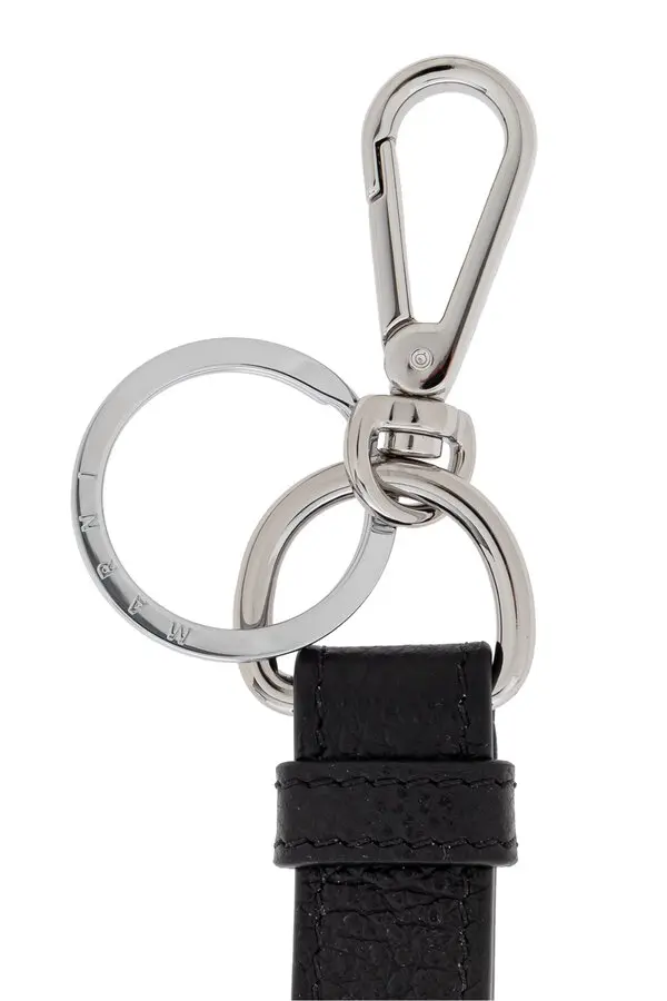 Marni Logo Embroidered Keyring