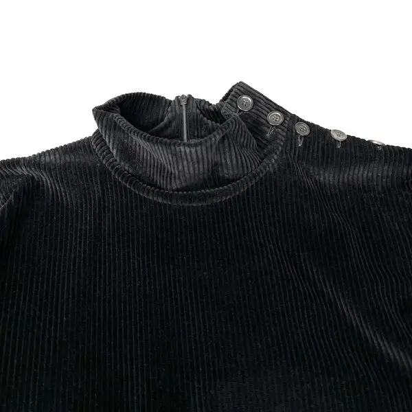 Max Mara Long-sleeved Top With Zipper Closure And Pockets