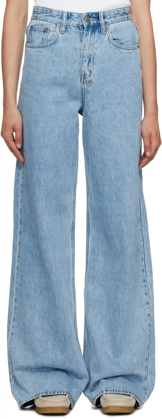 Ksubi Jeans With Belt Loops - Blue