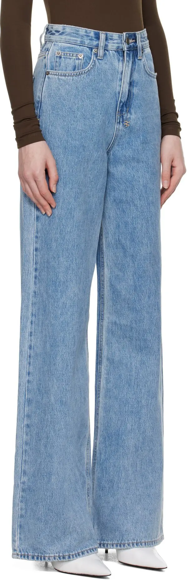 Ksubi Jeans With Belt Loops And Multiple Pockets