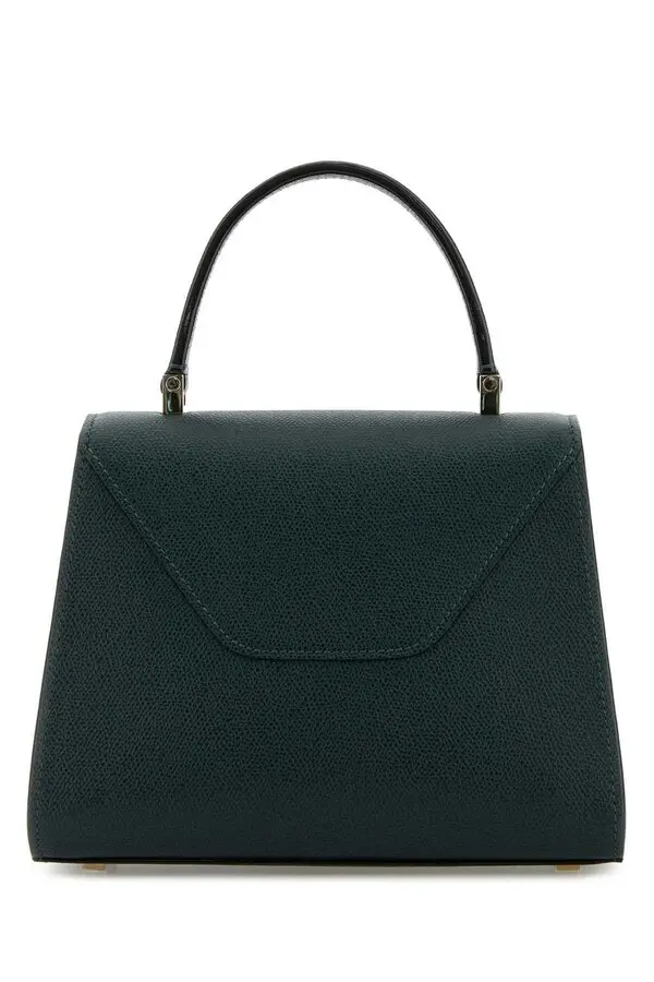 VALEXTRA Flap Handbag - Black