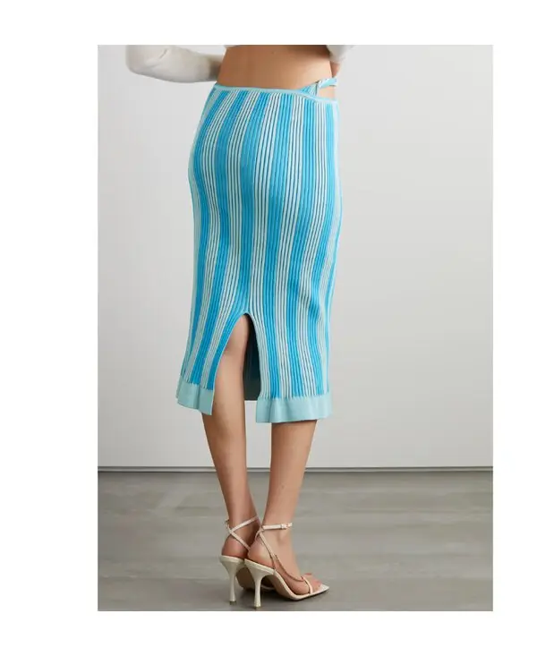 Jacquemus Gradient Stripe Skirt